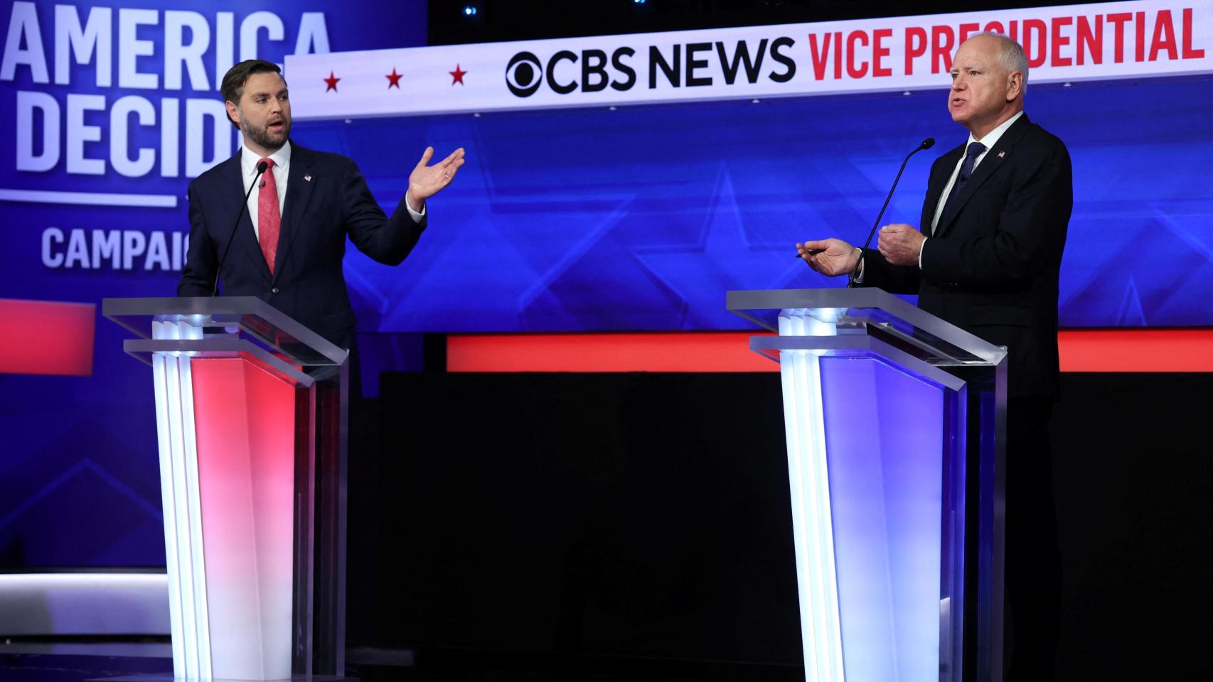 JD Vance evita reconocer la derrota de Trump en 2020 en su debate con ...