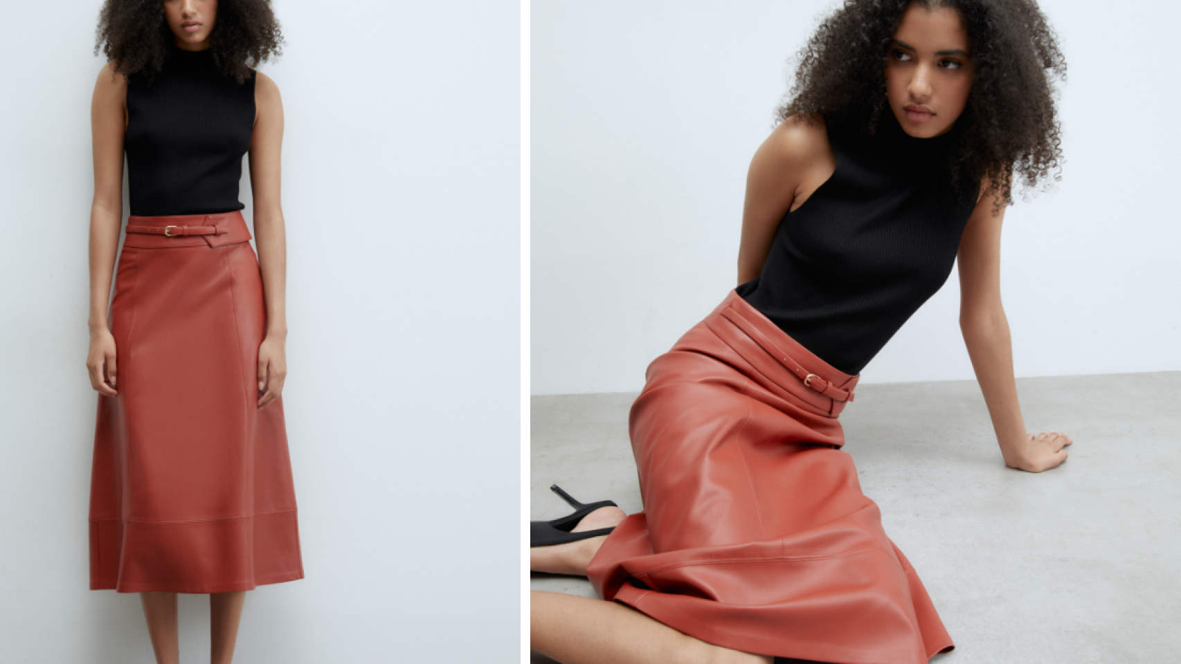 Sfera tiene la falda efecto piel más bonita y exclusiva del otoño: en ...