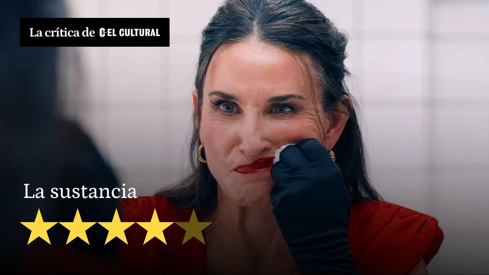 'La sustancia': Demi Moore se convierte en un monstruo salvaje en la era de TikTok