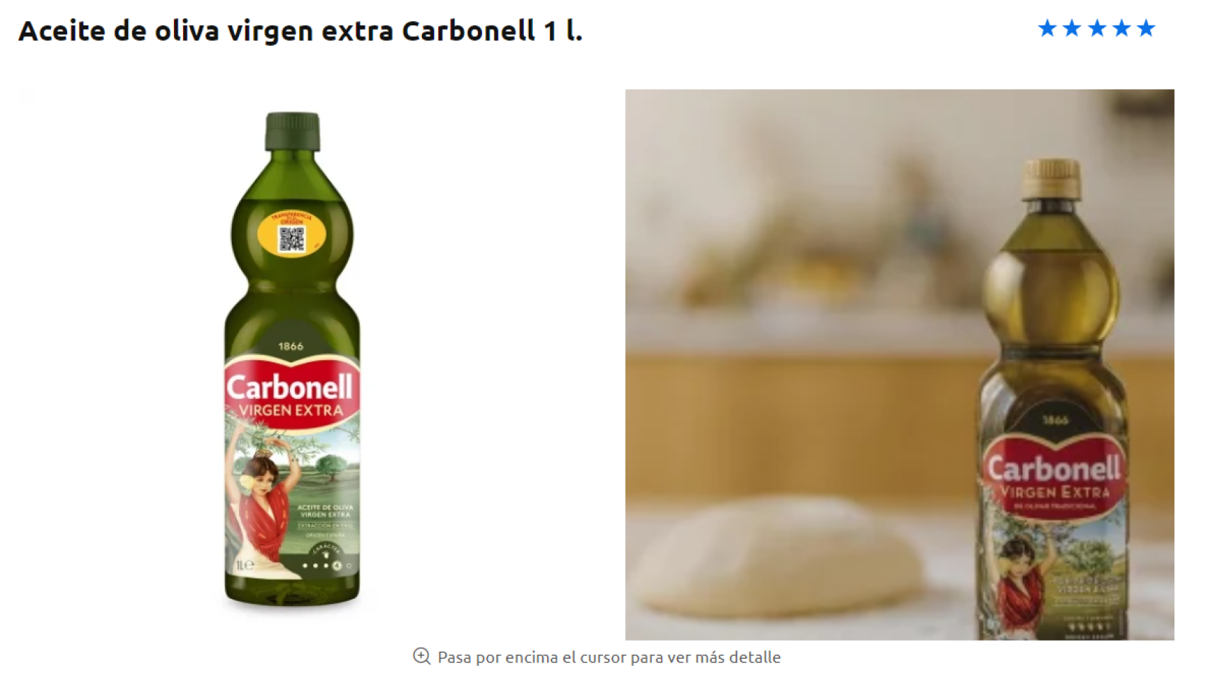 Este es el supermercado con el aceite de oliva virgen extra a mitad de ...