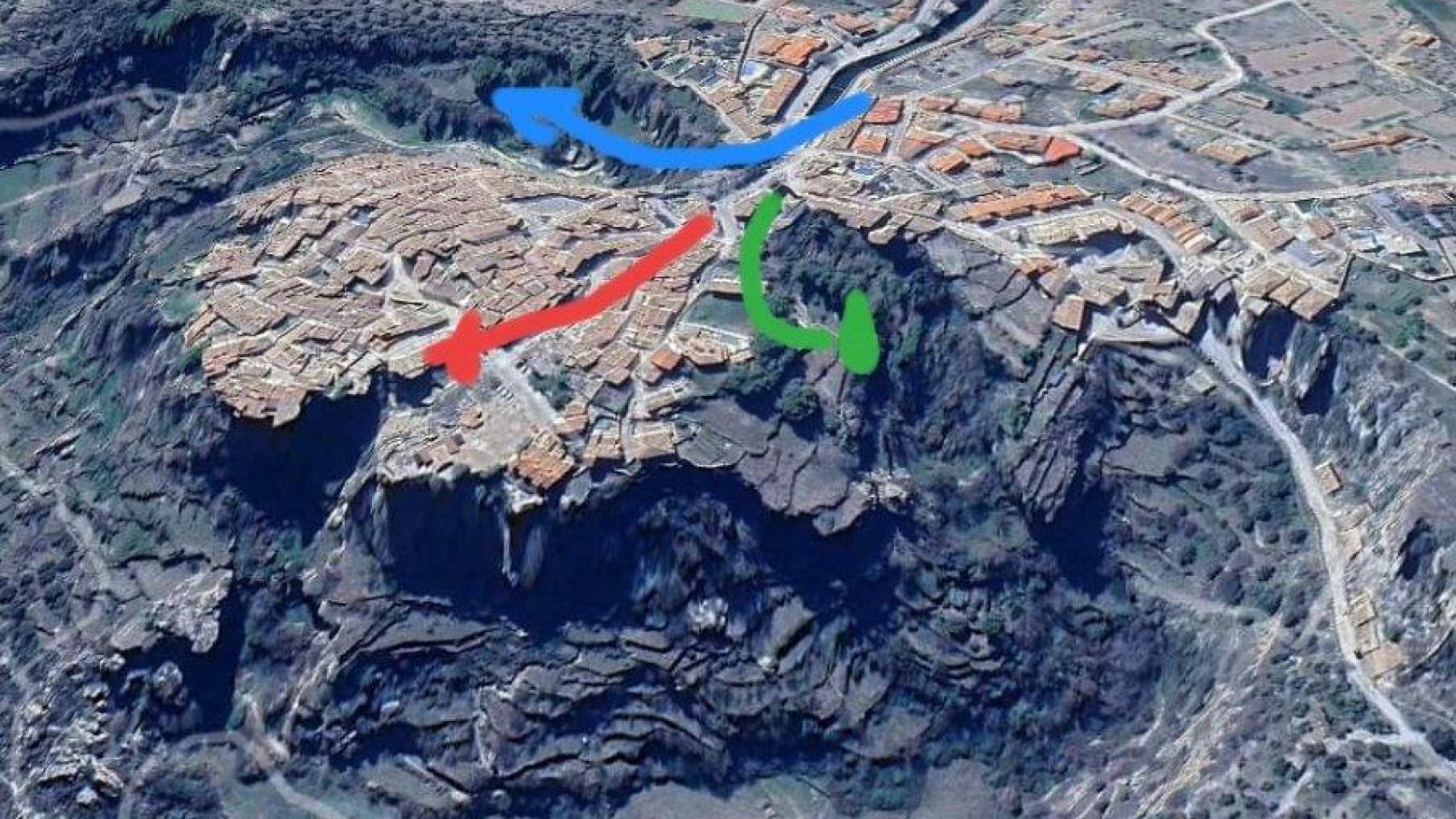 Así fue la riada que engulló Letur: un arroyo que atraviesa el pueblo y ...