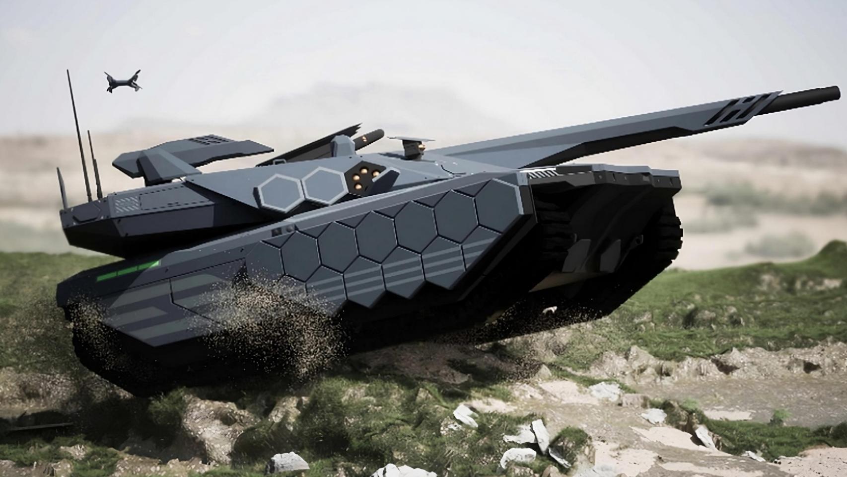 Así es K3, el tanque surcoreano para la "guerra del futuro": el primero del mundo propulsado por ...