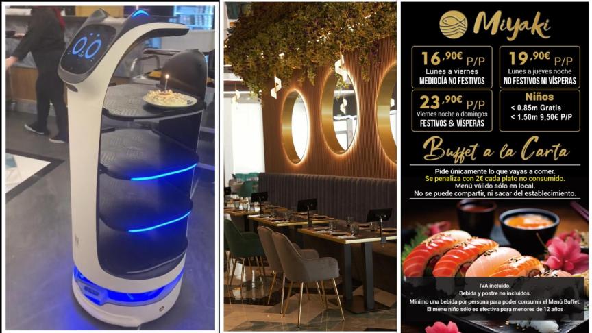 El restaurante buffet más famoso de Salamanca donde te sirve un robot