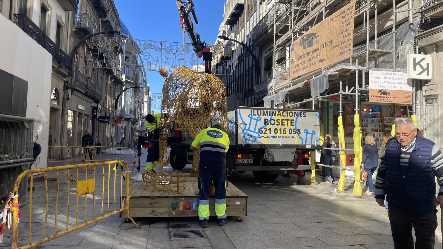 Vigo inicia la cuenta atrás para la Navidad: así luce la ciudad a cinco ...