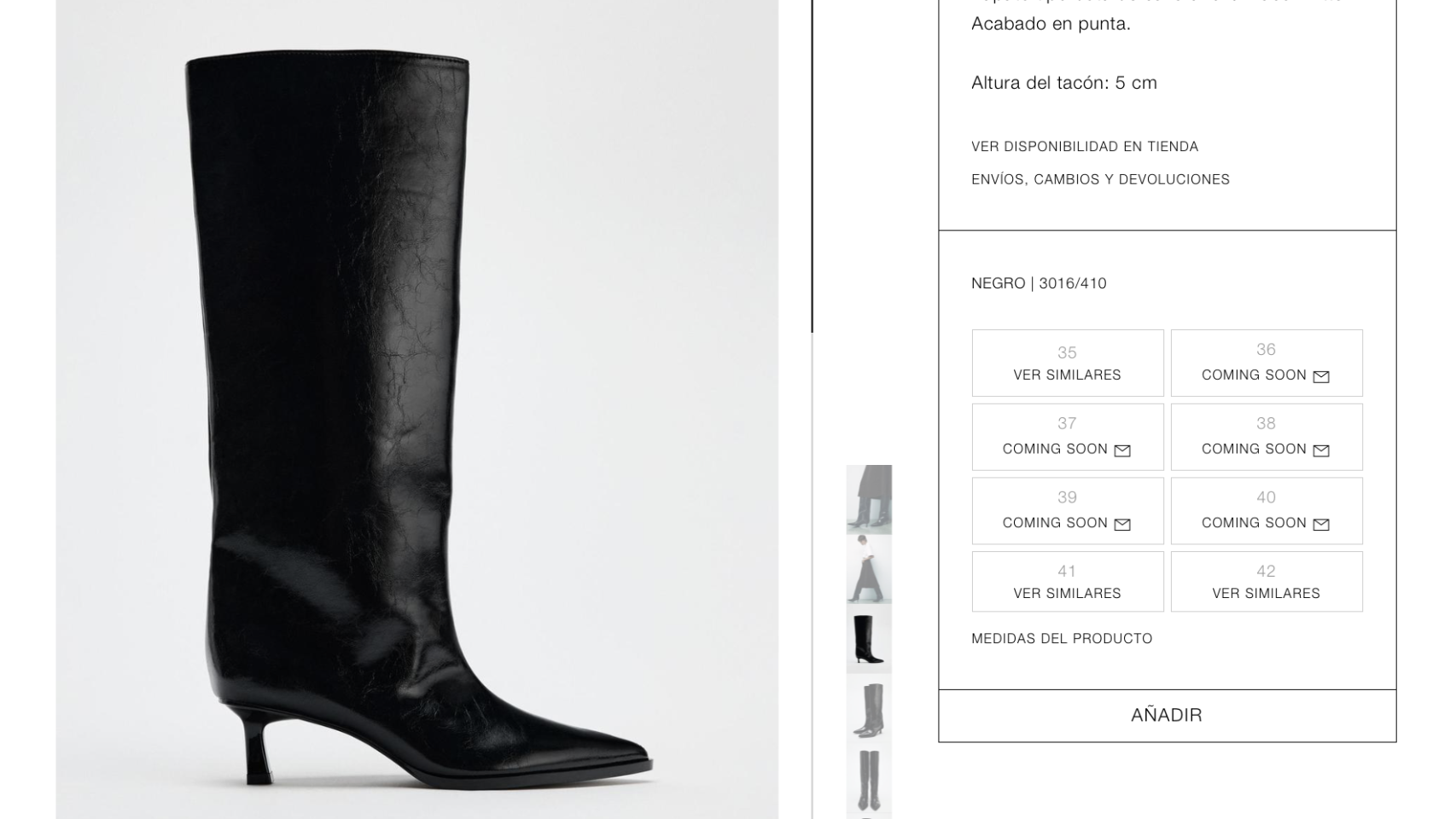 Locura por las nuevas botas de Zara elegantes y cómodas que te salvarán ...