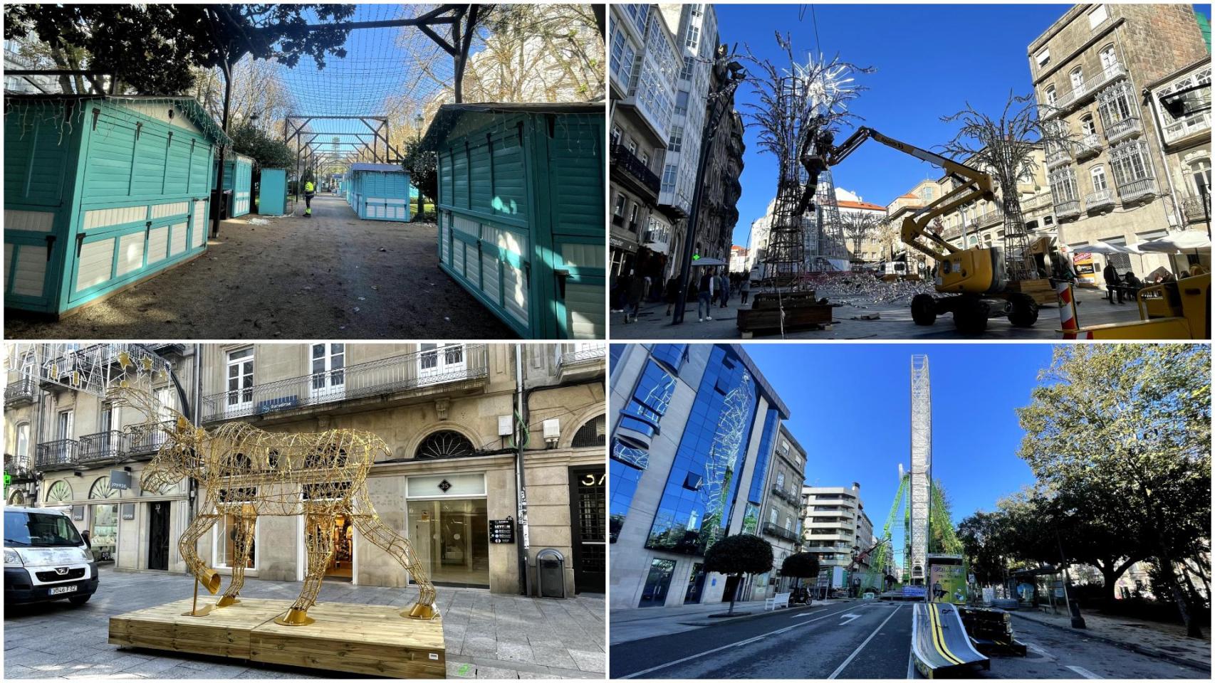 Vigo inicia la cuenta atrás para la Navidad: así luce la ciudad a cinco ...