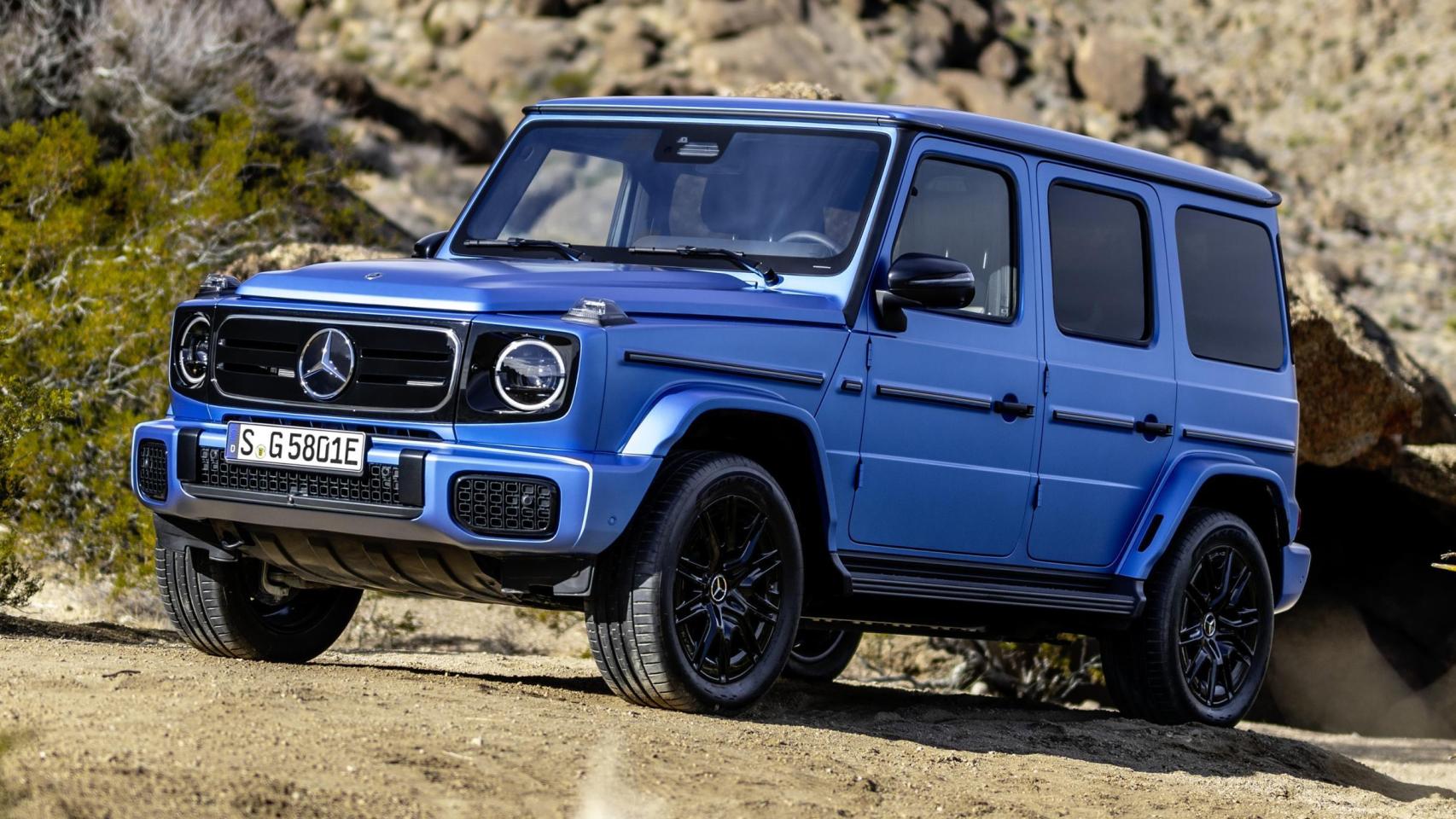 Al volante del Mercedes Clase G eléctrico: más potente que la versión ...