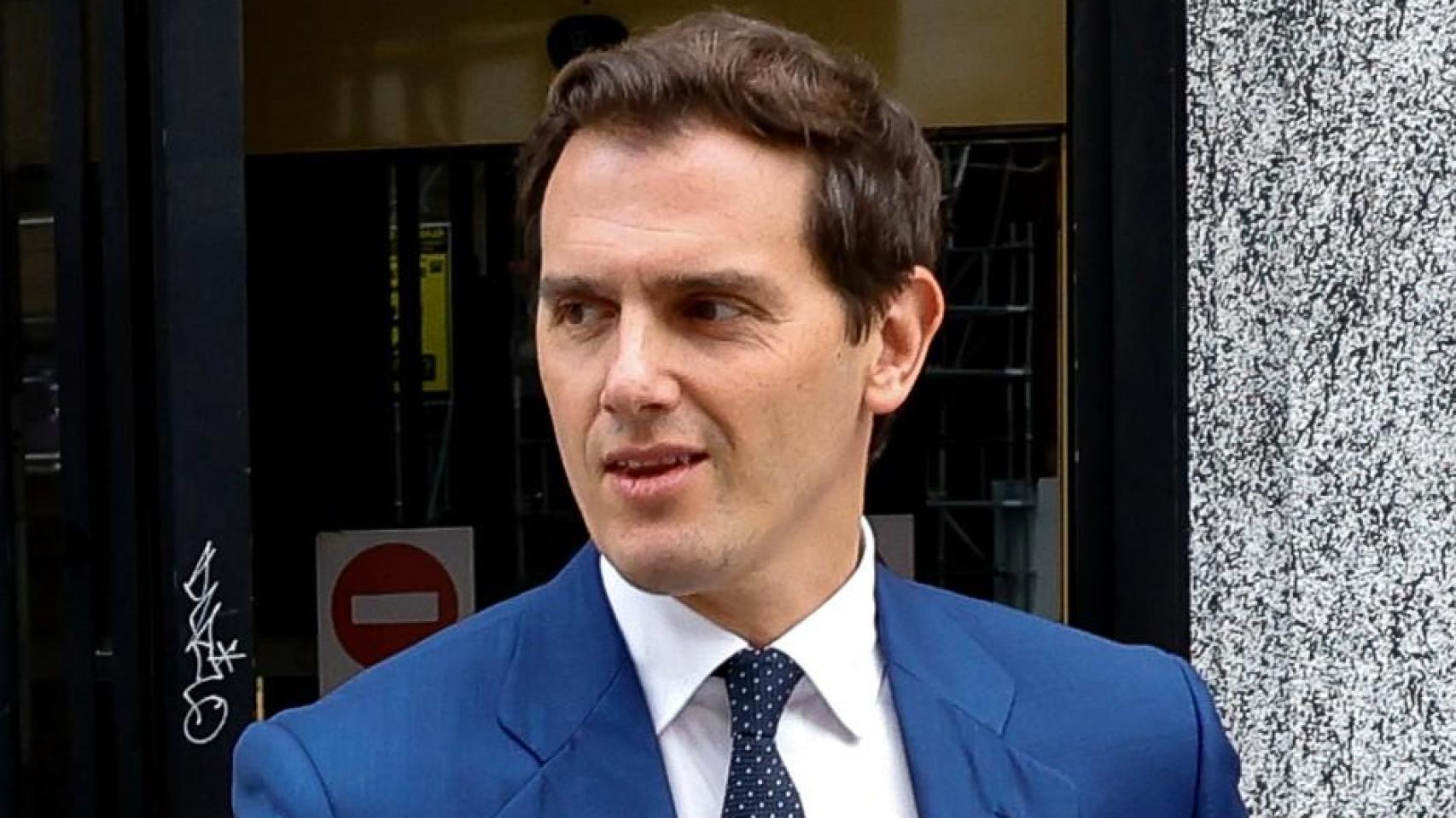 La fotografía que Albert Rivera ha publicado en su Instagram y después ...