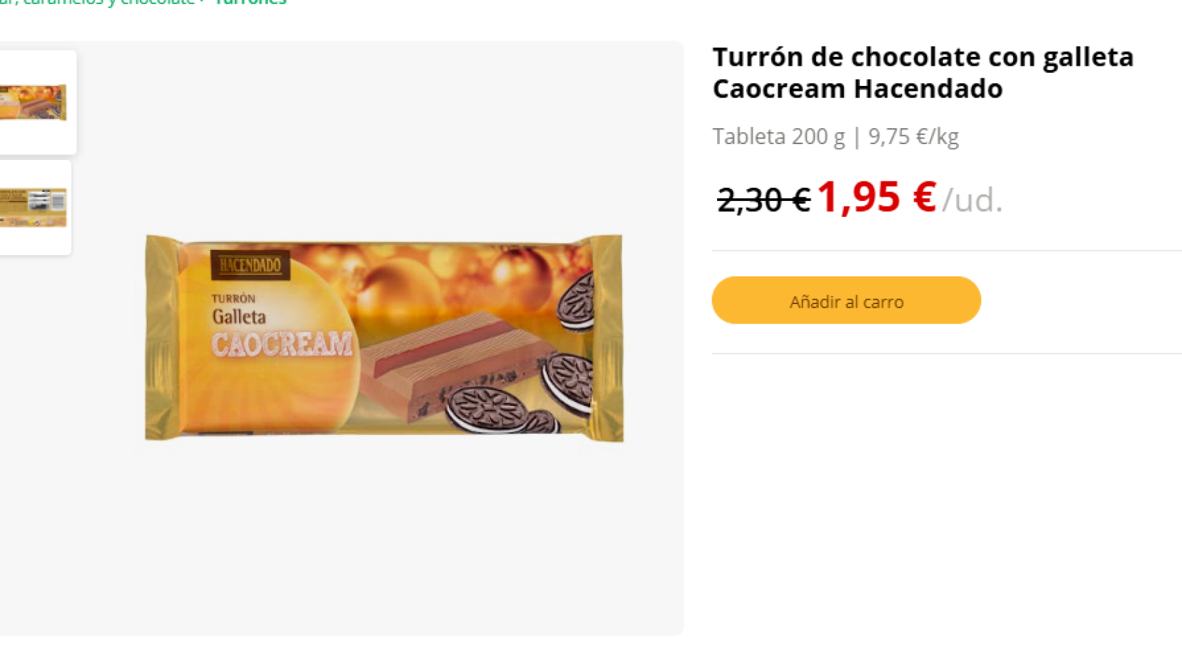 Mercadona nos deja sin palabras con su nuevo turrón: el dulce navideño ...