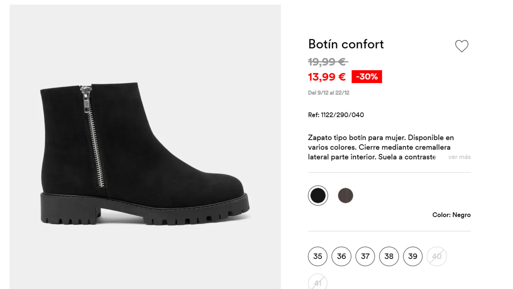 Éxito en Lefties con las botas rebajadas más bonitas para los días de ...