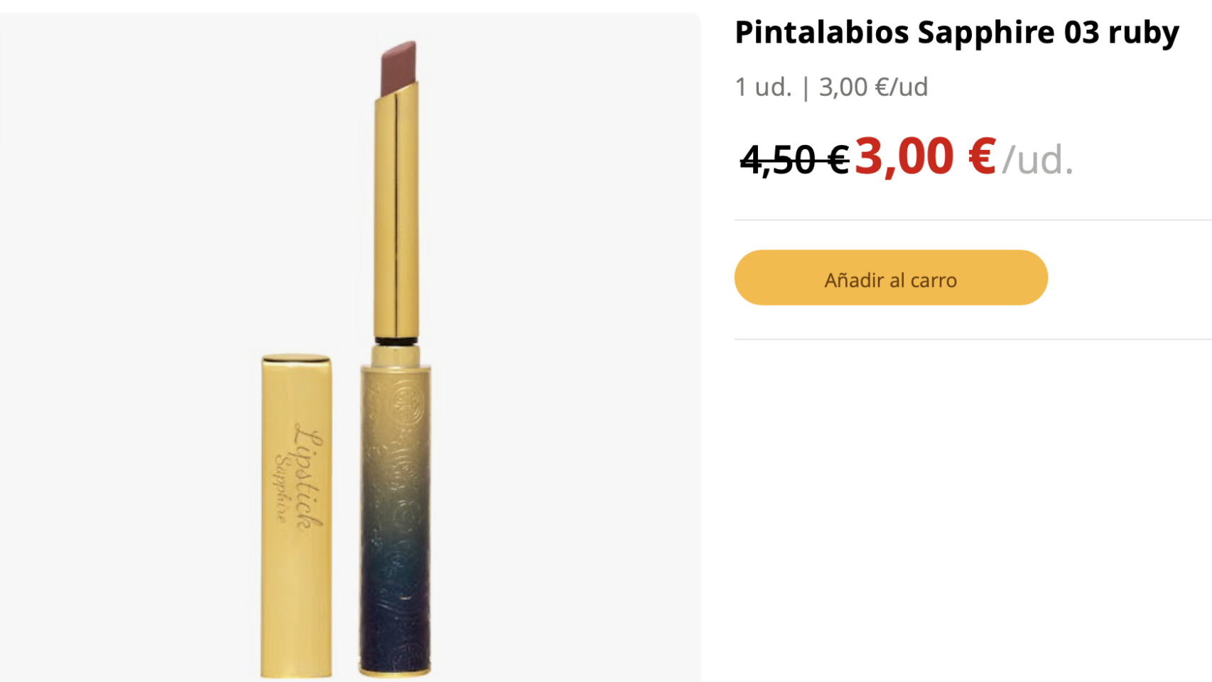 El nuevo labial de Mercadona que se parece al de una exclusiva marca ...