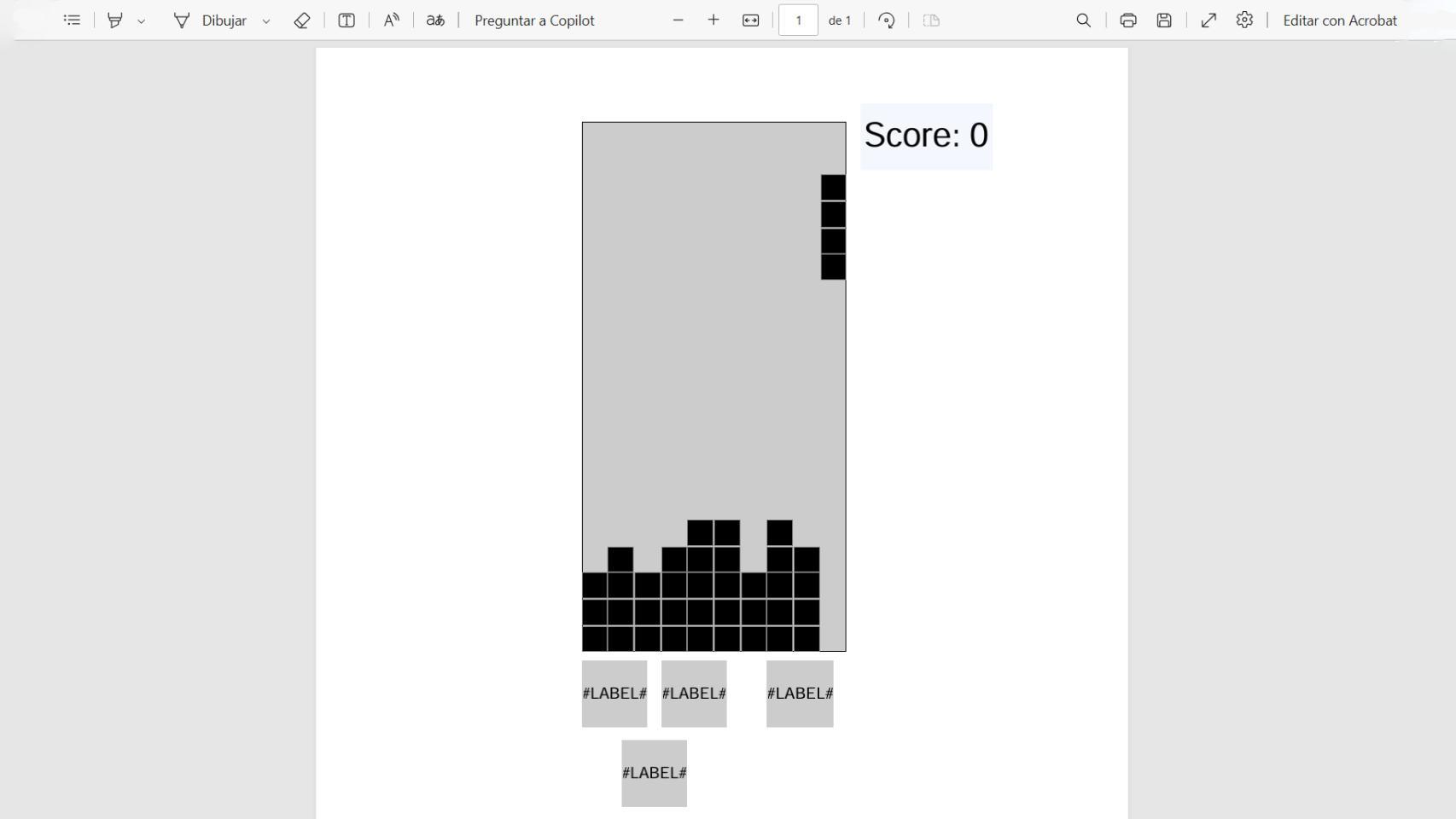 Este curioso PDF esconde más de lo que parece: podrás jugar al Tetris con solo escribir en él