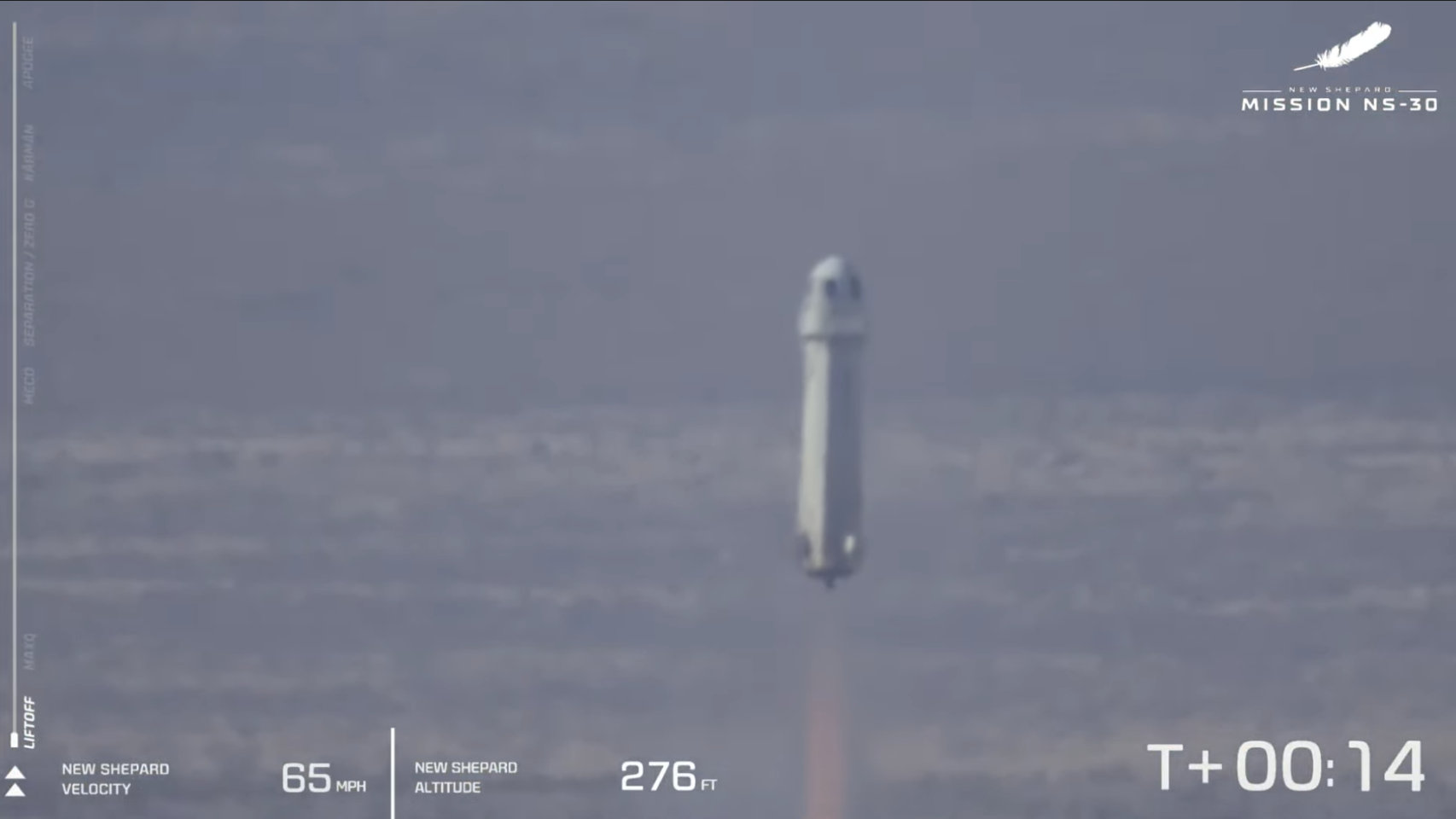 Así ha sido el viaje espacial de Jesús Calleja en el cohete de Blue ...