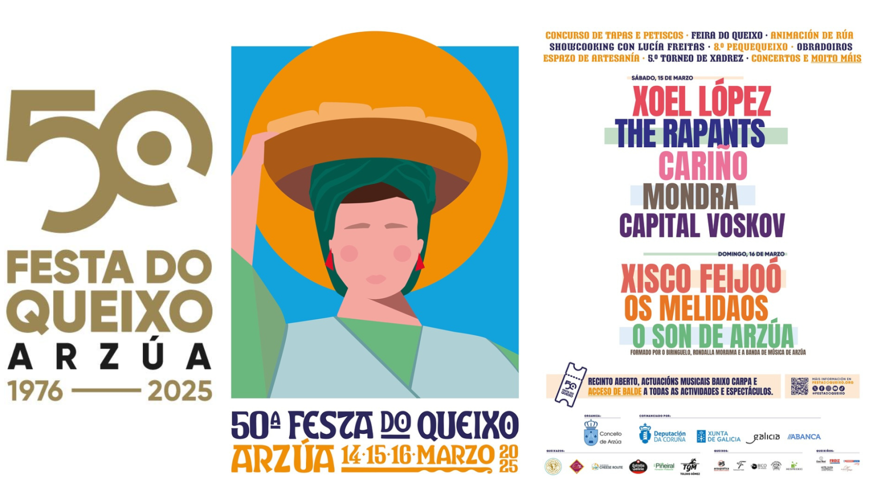 La Festa do Queixo de Arzúa (A Coruña) celebra su 50 aniversario ...