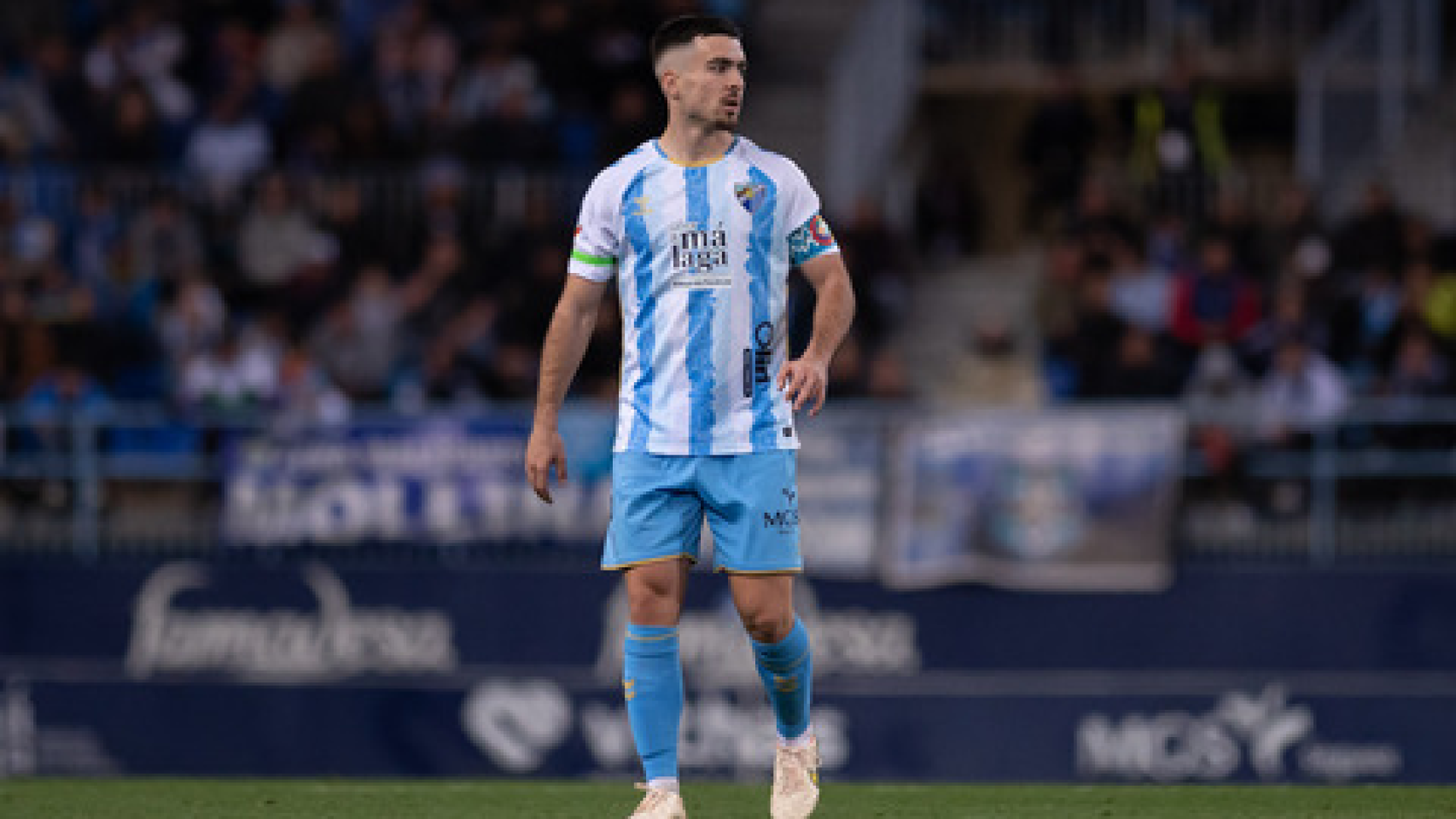 Ramón Enríquez, capitán del Málaga, se pierde lo que resta de temporada