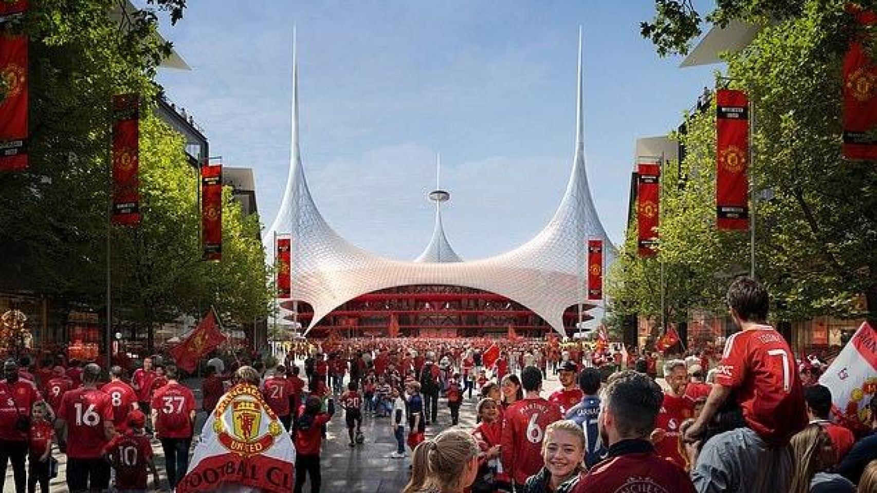 2.000 millones de libras... pero el nuevo Old Trafford del Manchester ...