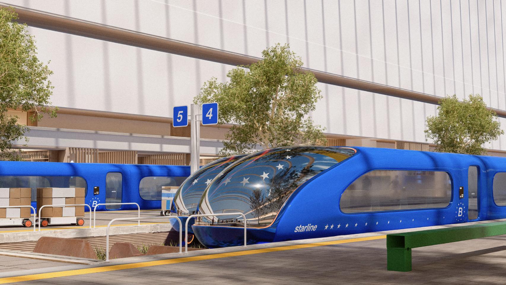 Starline, el 'AVE' para conectar Europa como si fuese un metro: de Madrid a Berlín o de Roma a ...