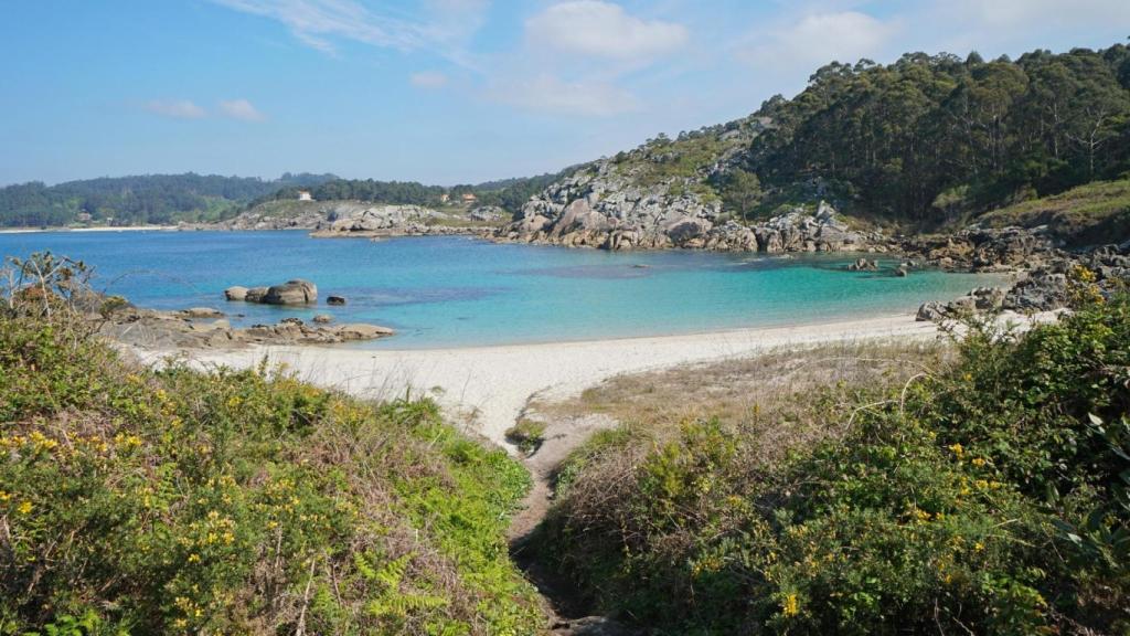 El paraíso existe y está en Galicia: la playa escondida de Pontevedra ...
