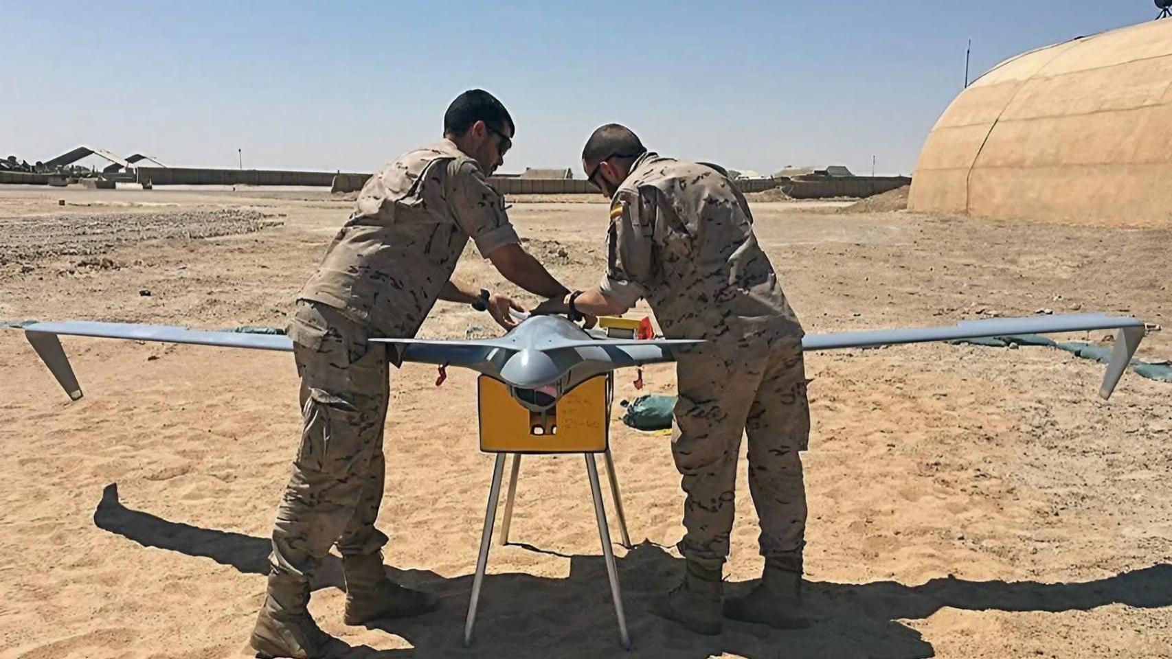 En el 'laboratorio' de la Legión española donde experimentan con drones ...