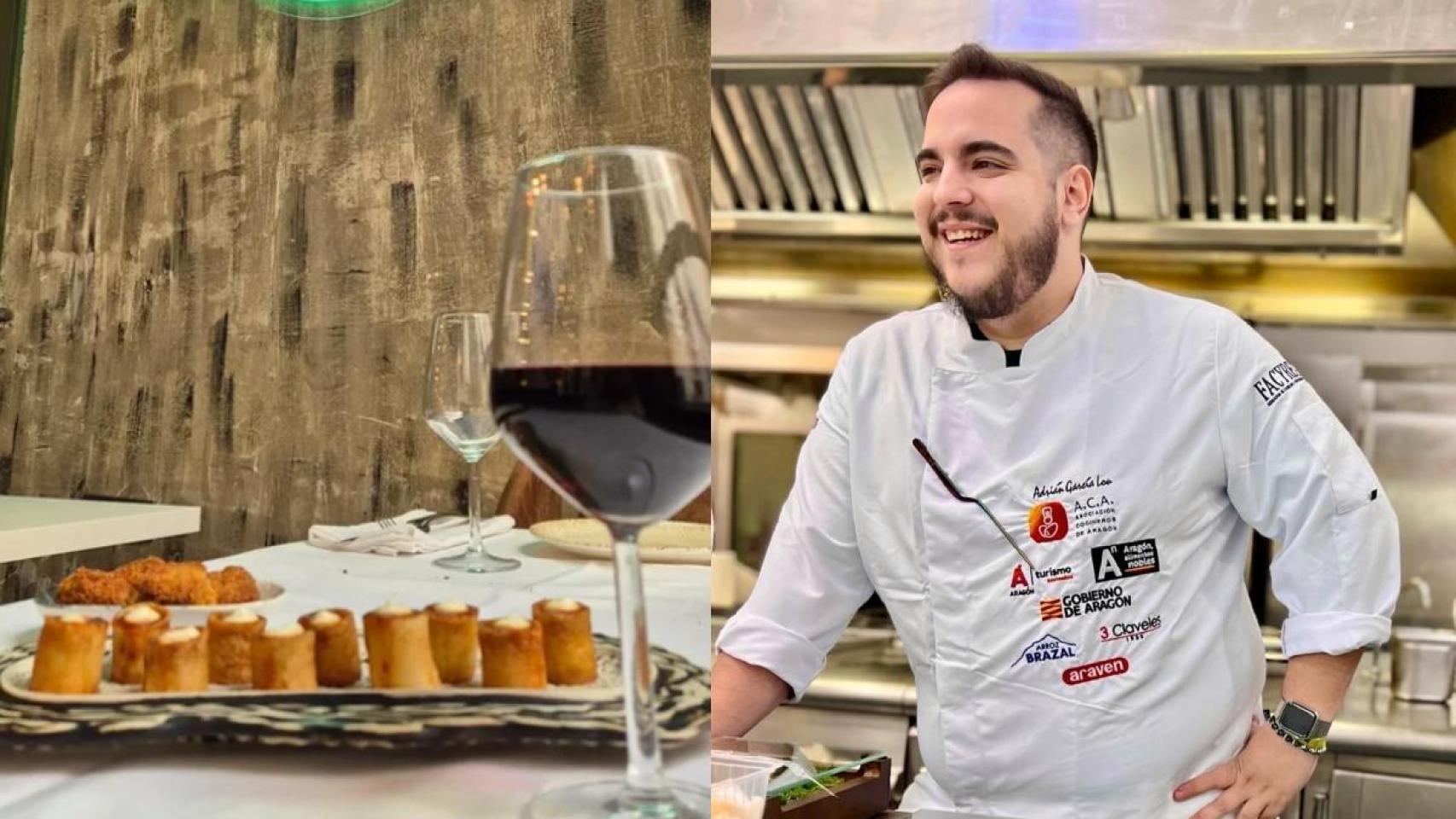 Adrián, el chef que abre un nuevo bar de tapas: "Habrá una vitrina ...