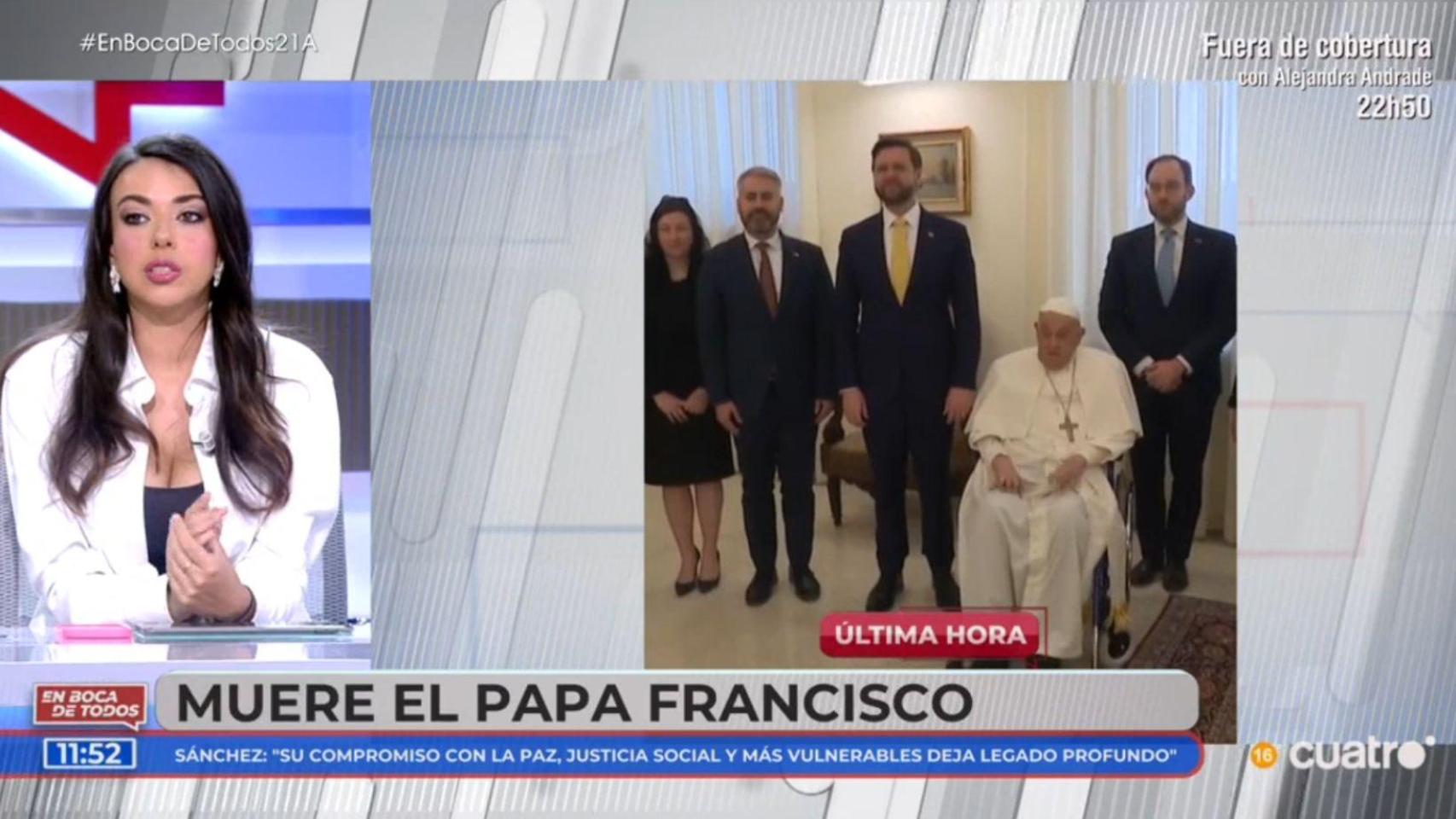 Sarah Santaolalla, colaboradora de 'En boca de todos': "La Iglesia es ...