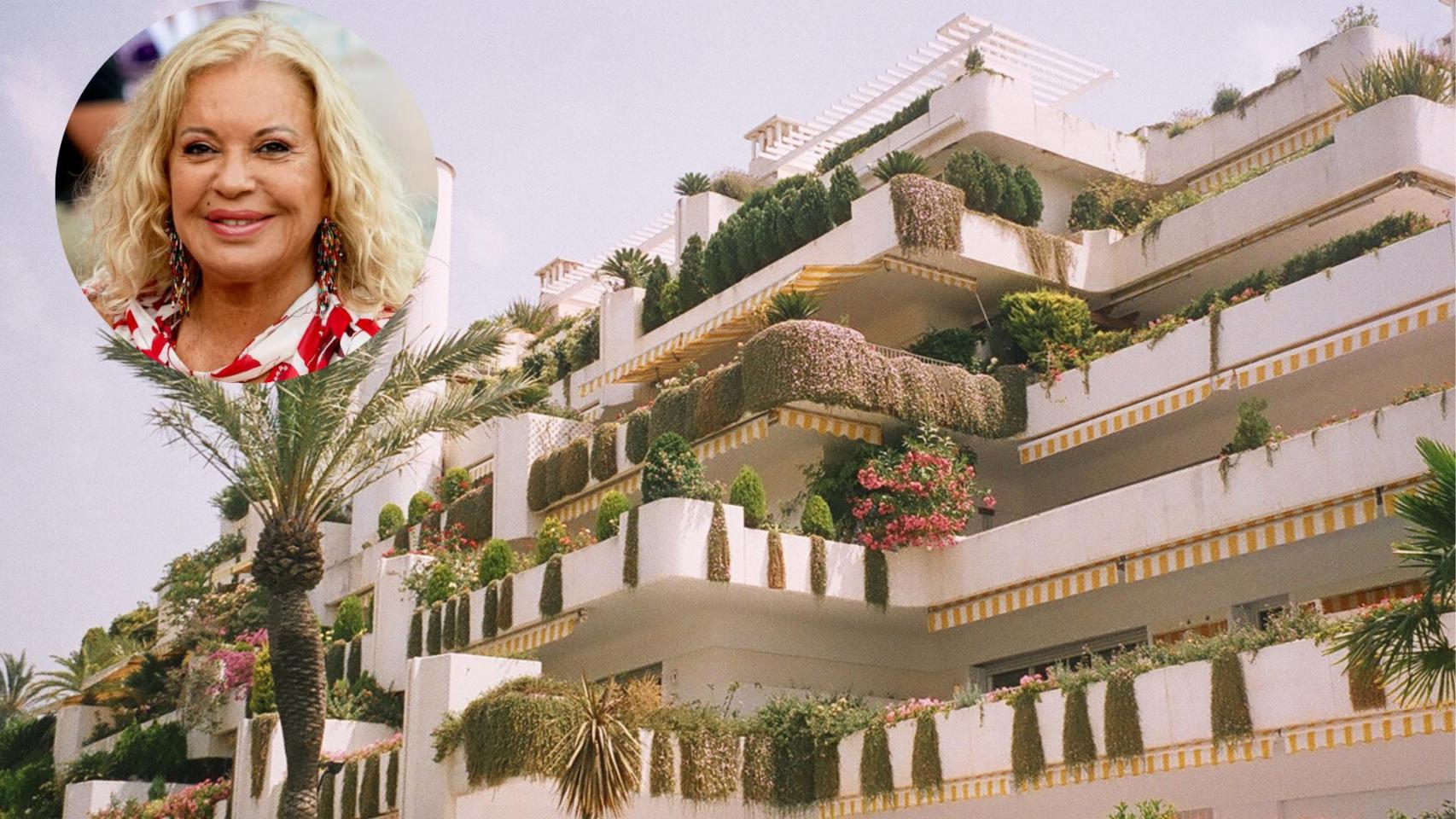 Así es la casa de Bárbara Rey en Marbella: un complejo residencial de ...
