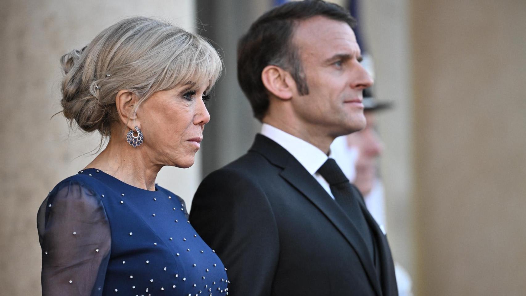 Emmanuel y Brigitte Macron, el matrimonio que vive en el escándalo: de darle clase ella en el ...
