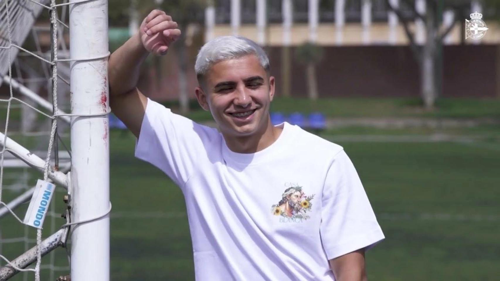 Yeremay lo deja claro: “El Deportivo es mi vida”