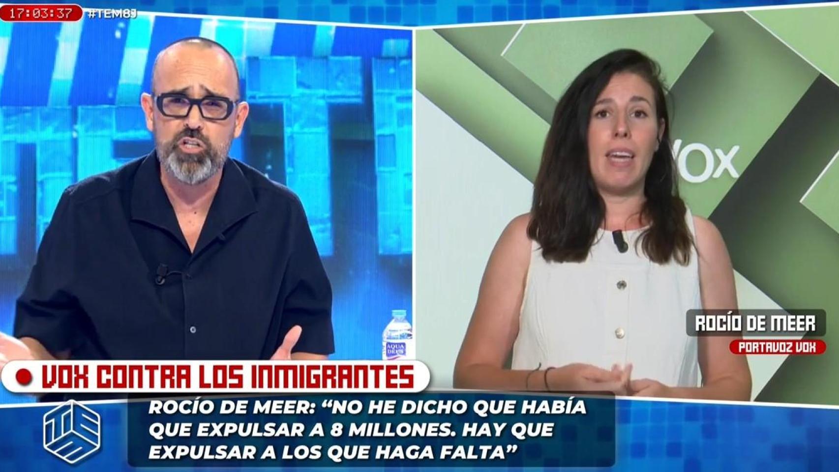 Risto Mejide estalla y "deporta" a Rocío de Meer de 'Todo es mentira ...