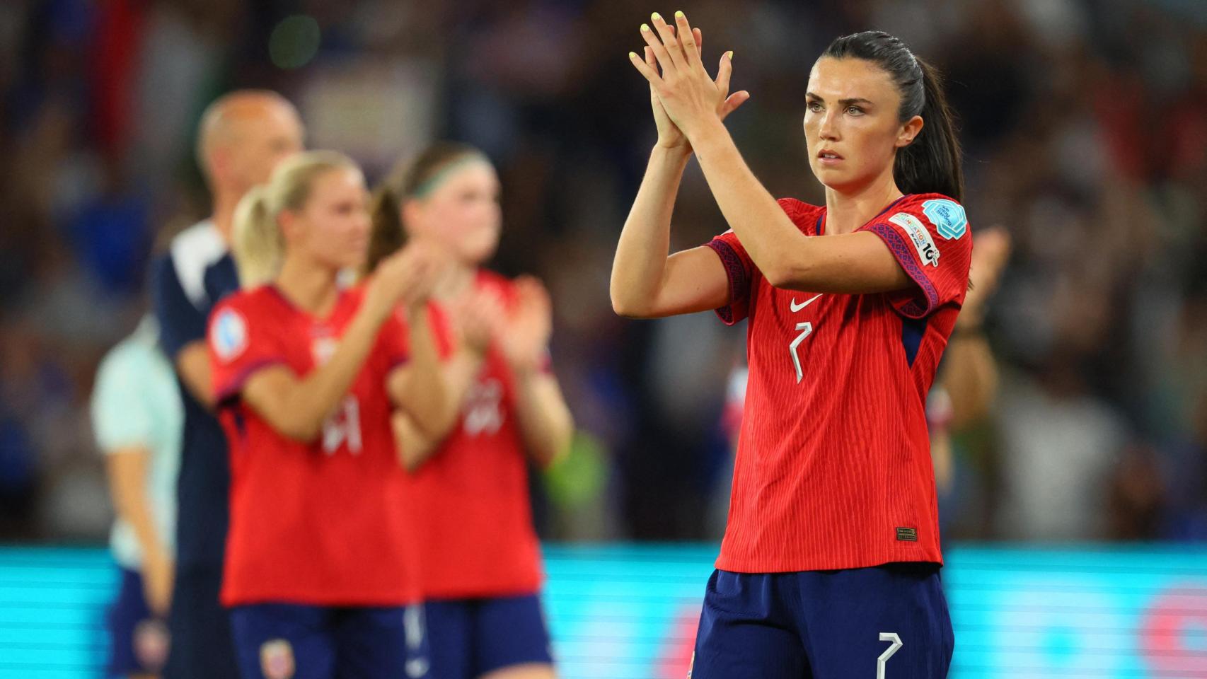 Mapi León da la espalda a España en la Eurocopa y anima a Noruega por ...