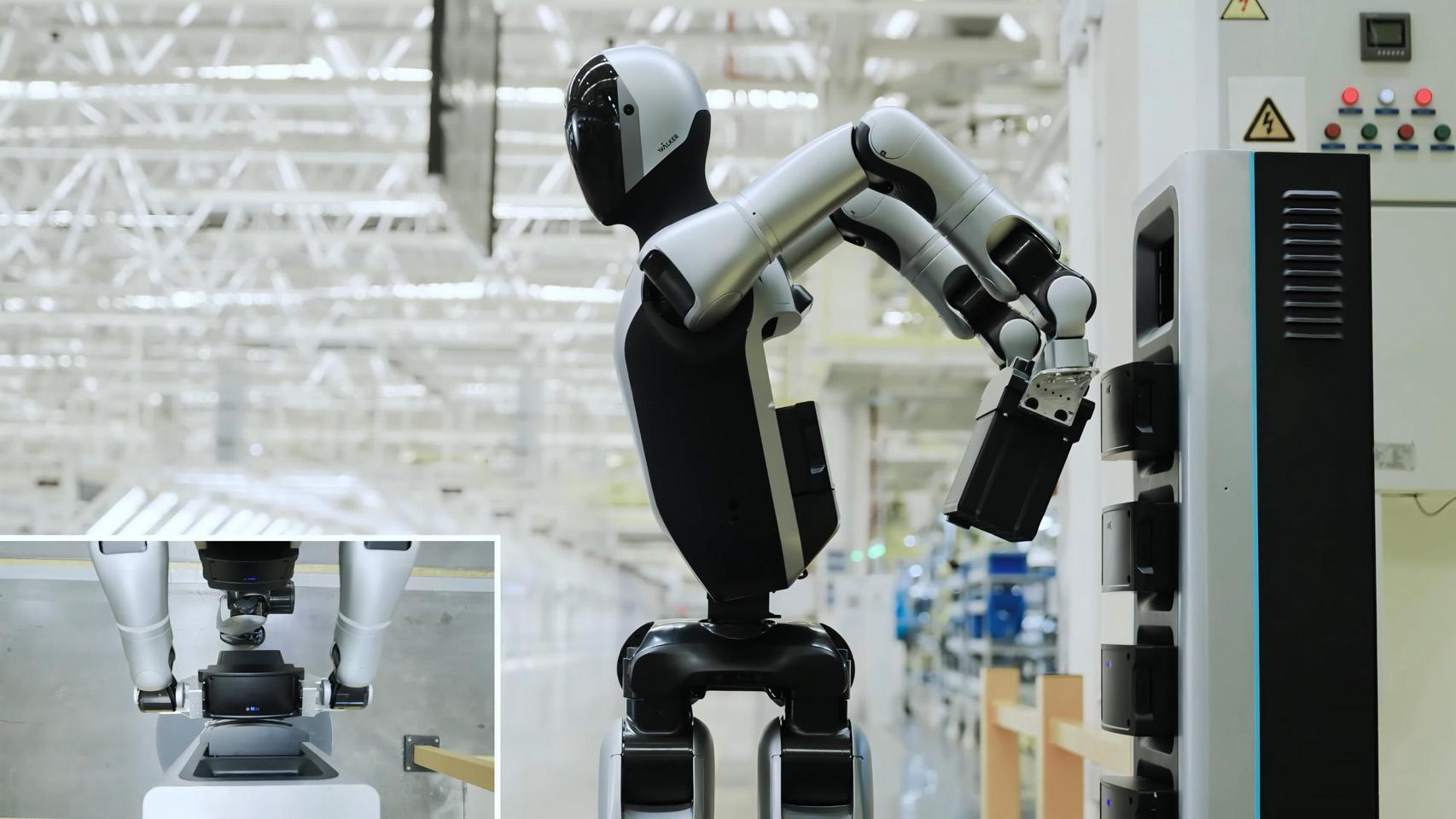 Así es el Walker S2, el primer robot humanoide del mundo que puede cambiarse las baterías a sí mismo