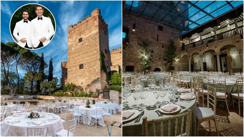 El espectacular castillo a 30 minutos de Madrid donde se ha casado Jaime Cantizano: "Es el lugar ...