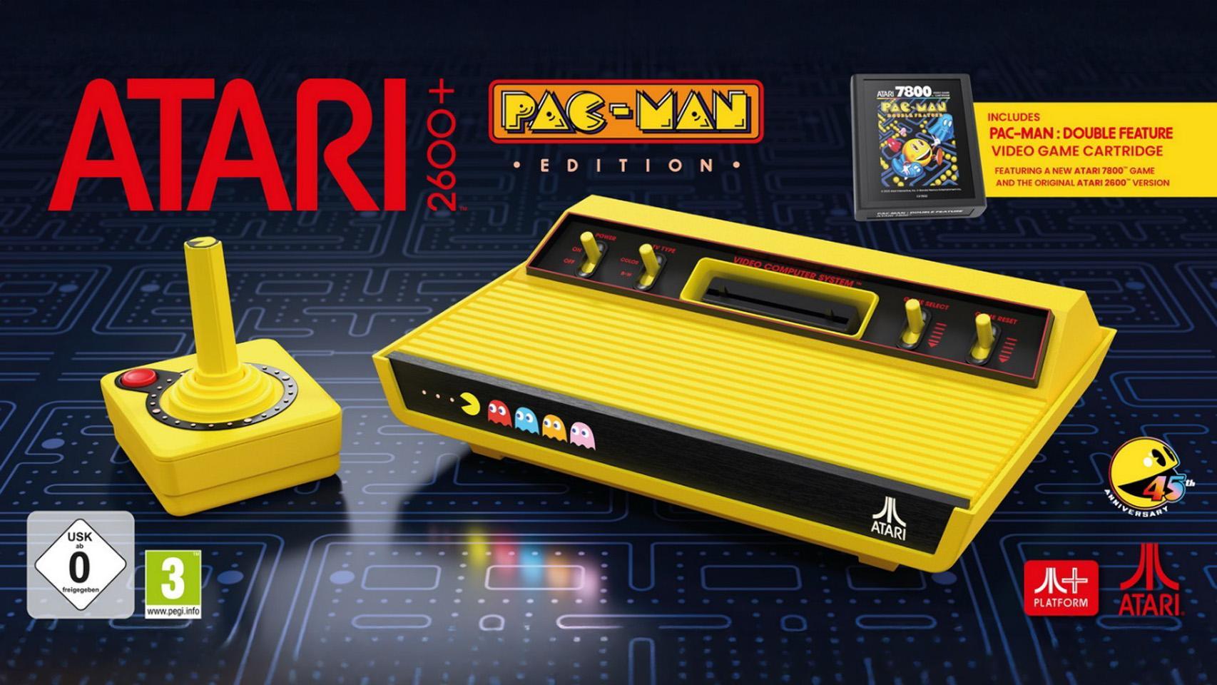 Llega la Atari 2600+ Pac-Man Edition: una edición coleccionista que ...