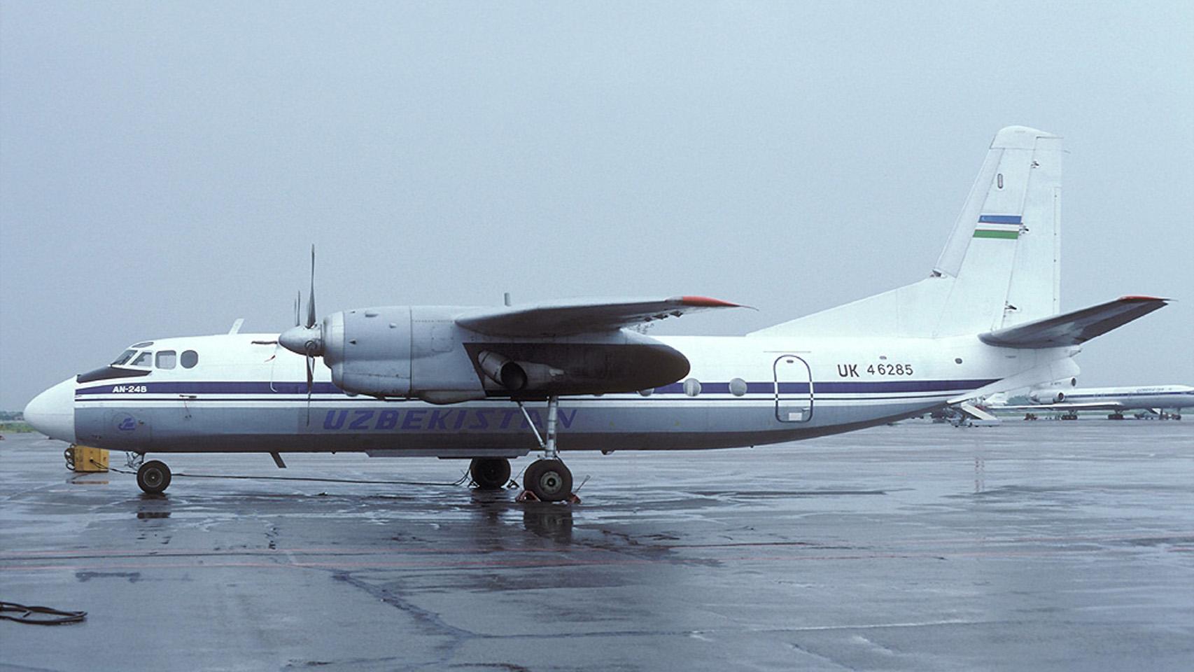 Así es el Antónov An-24, el vetusto avión que se ha estrellado en Rusia ...