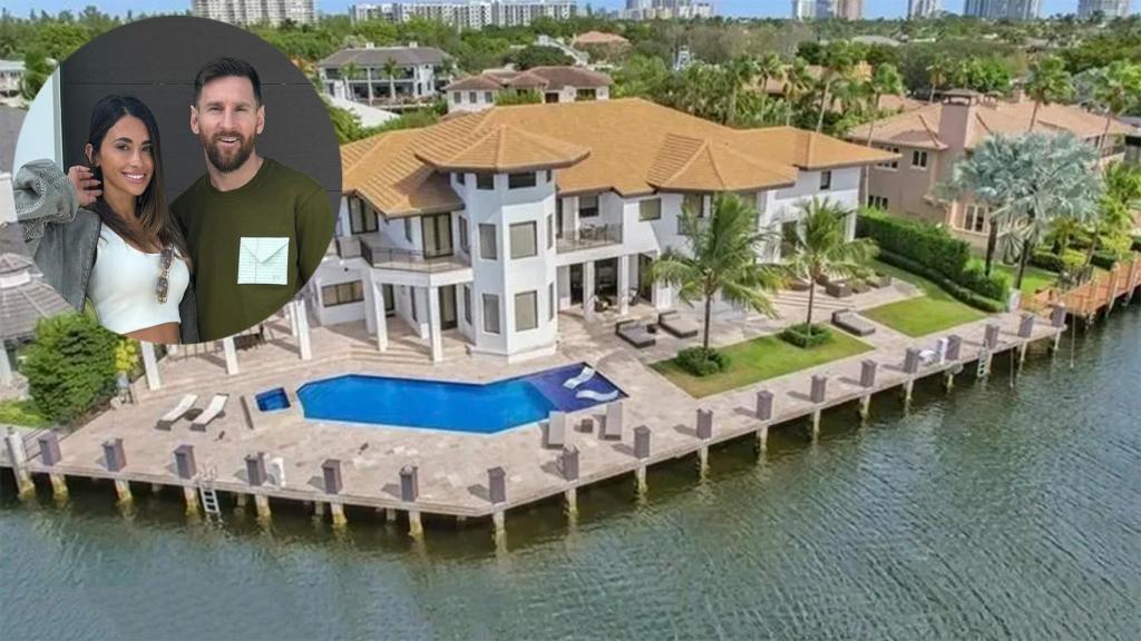La mansión de Leo Messi (38) en Florida, de casi 10 millones : "El ...